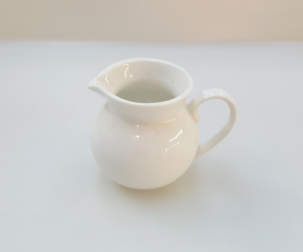 White Small Milk Jug | Alfie's Event Hire Sunshine Coast