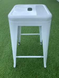 White Tolix Stool Hire Sunshine Coast | Alfie's